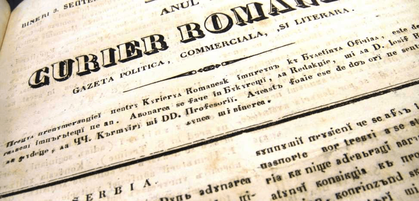 Care a fost primul ziar românesc? Cel mai scump ziar din istorie