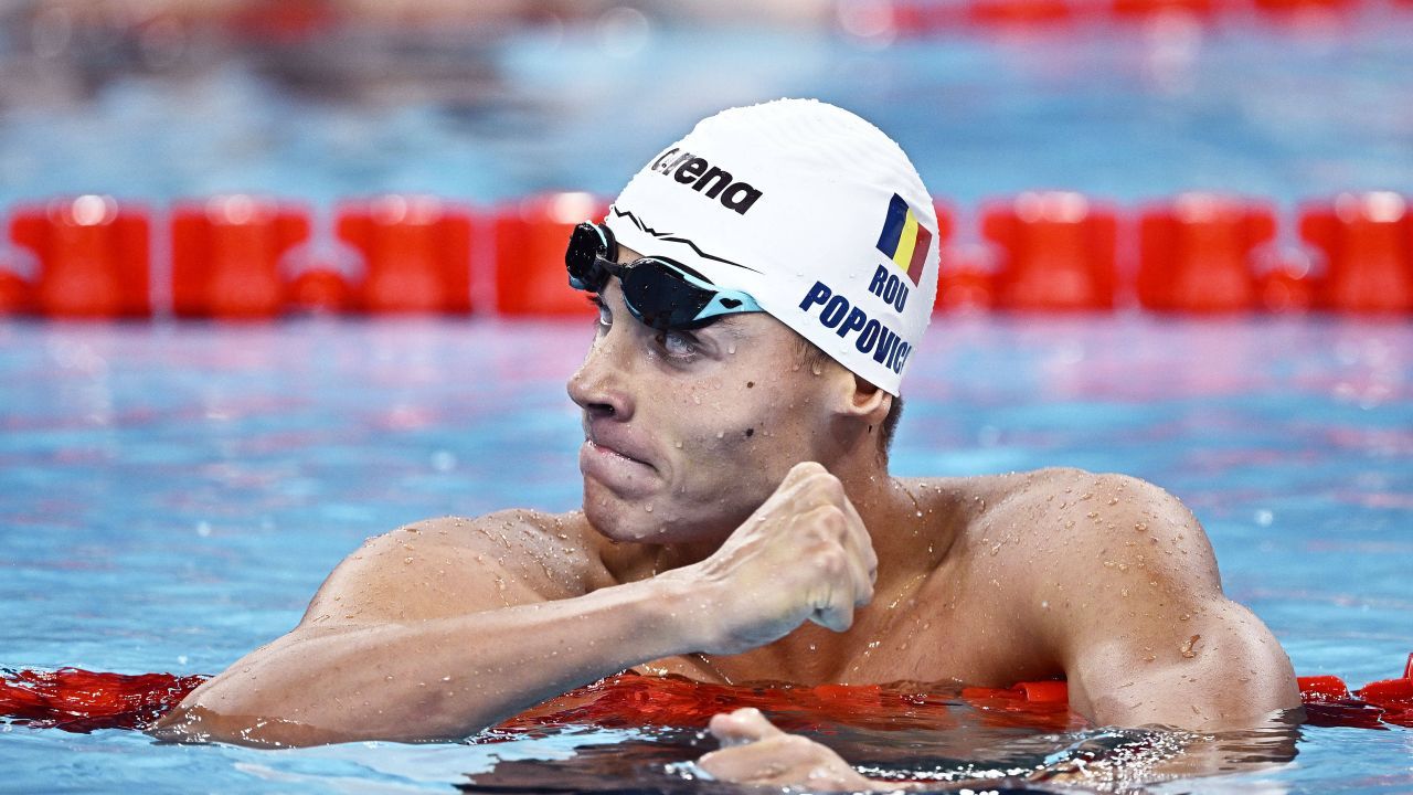 Curiozități despre David Popovici, omul-anfibie și sportivul anului