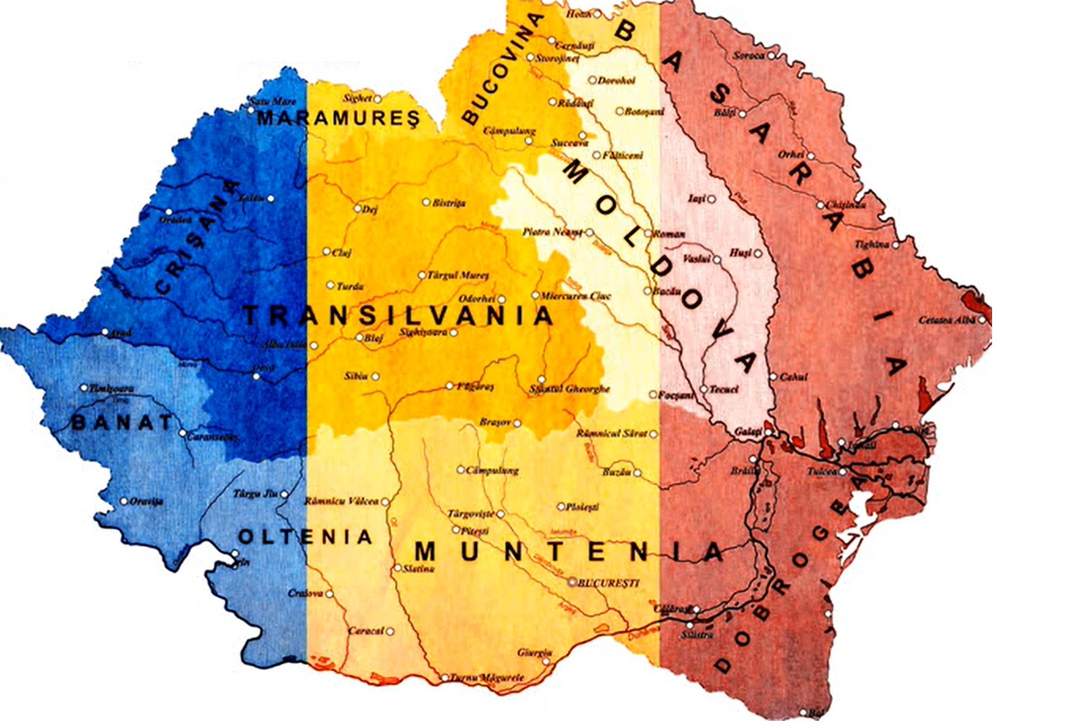 De ce țara noastră se numește „România”? Când a apărut numele pentru ...